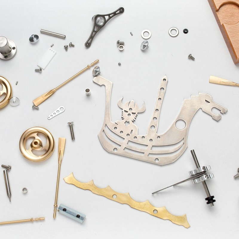 Stirling Engine HB4 - Viking Ship